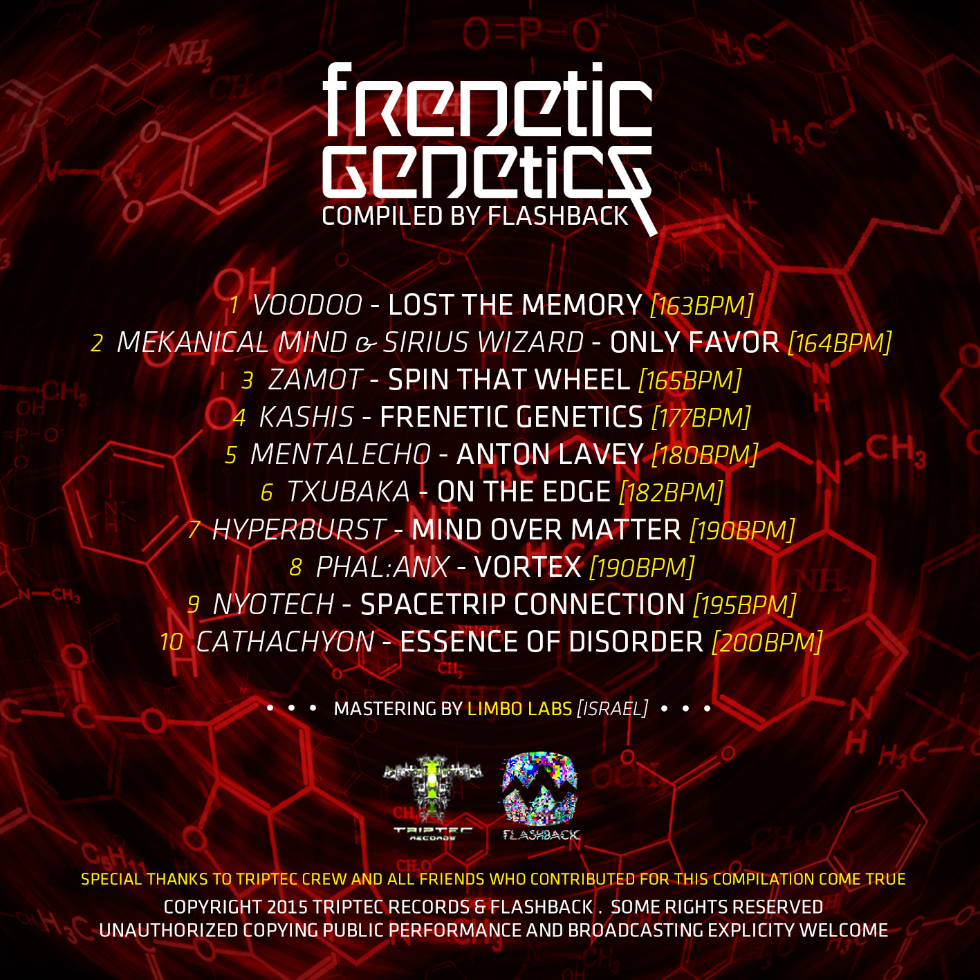 VA – Frenetic Genetics (Triptec Records) | Anomalistic Darkpsy Portal